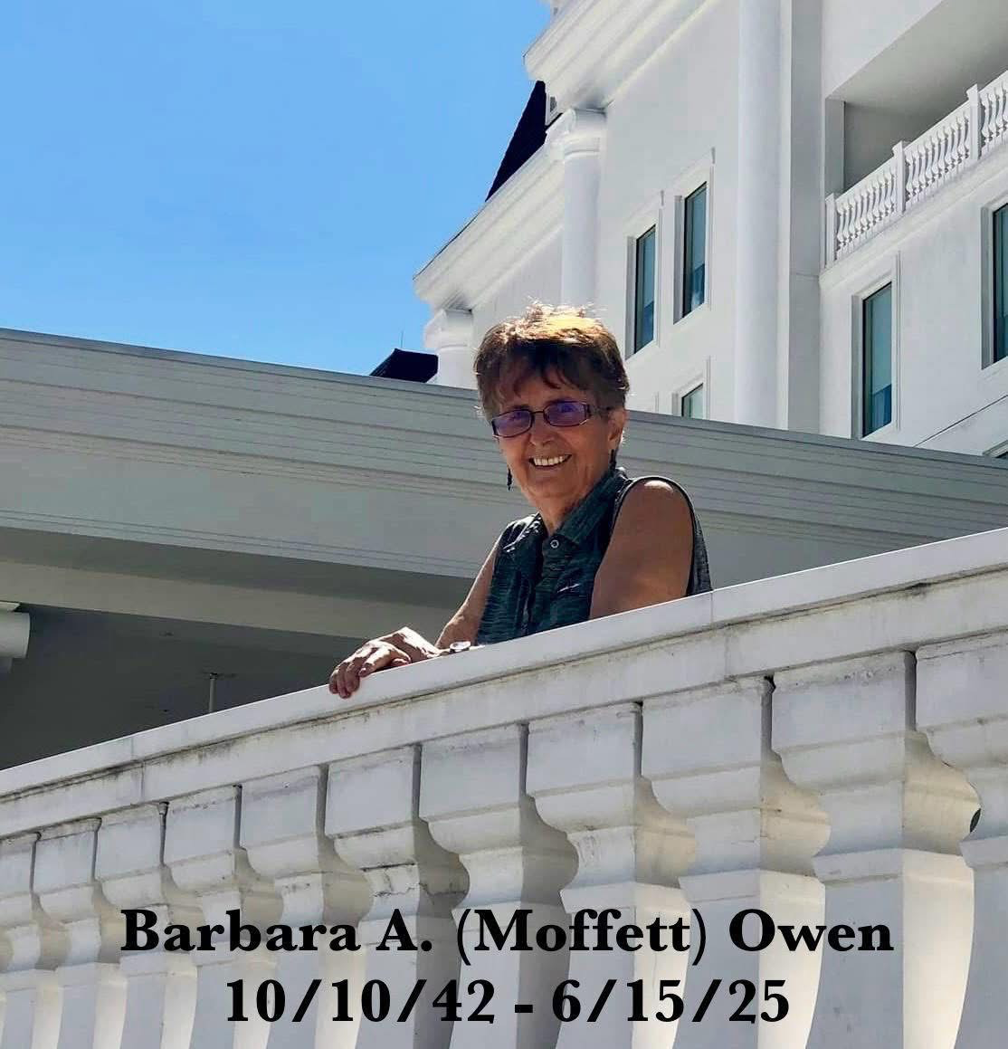 In loving memory of Barbara Owen - Obituary Baldwin Brothers
